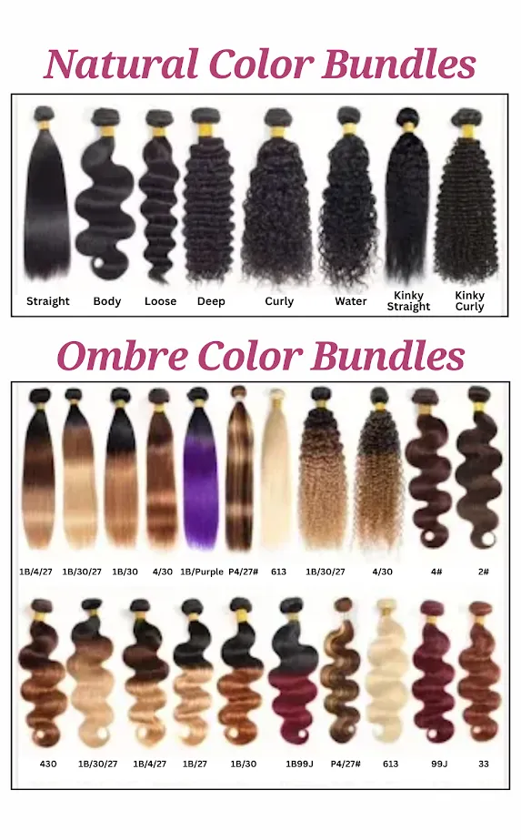 Premium Virgin Hair Bundles - The Beauty Guru